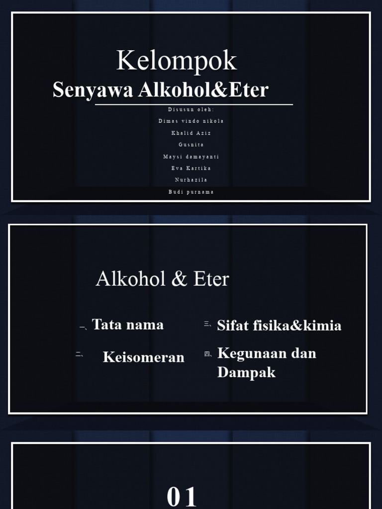 Kimia Alkoho Eter | PDF