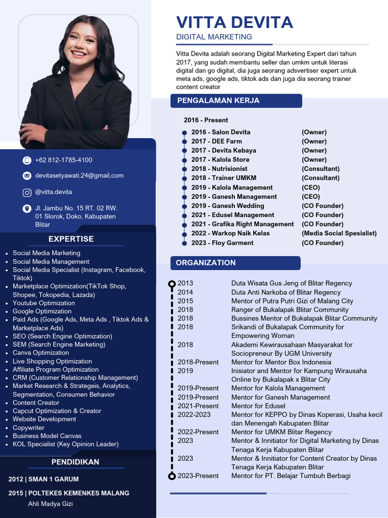 CV Vitta Devita 2024 Q1 | PDF | Promotion And Marketing Communications | Business Economics