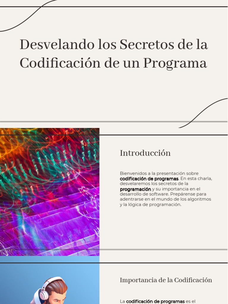 Secretos de la Codiﬁcación de Programas | PDF | Programación de ...