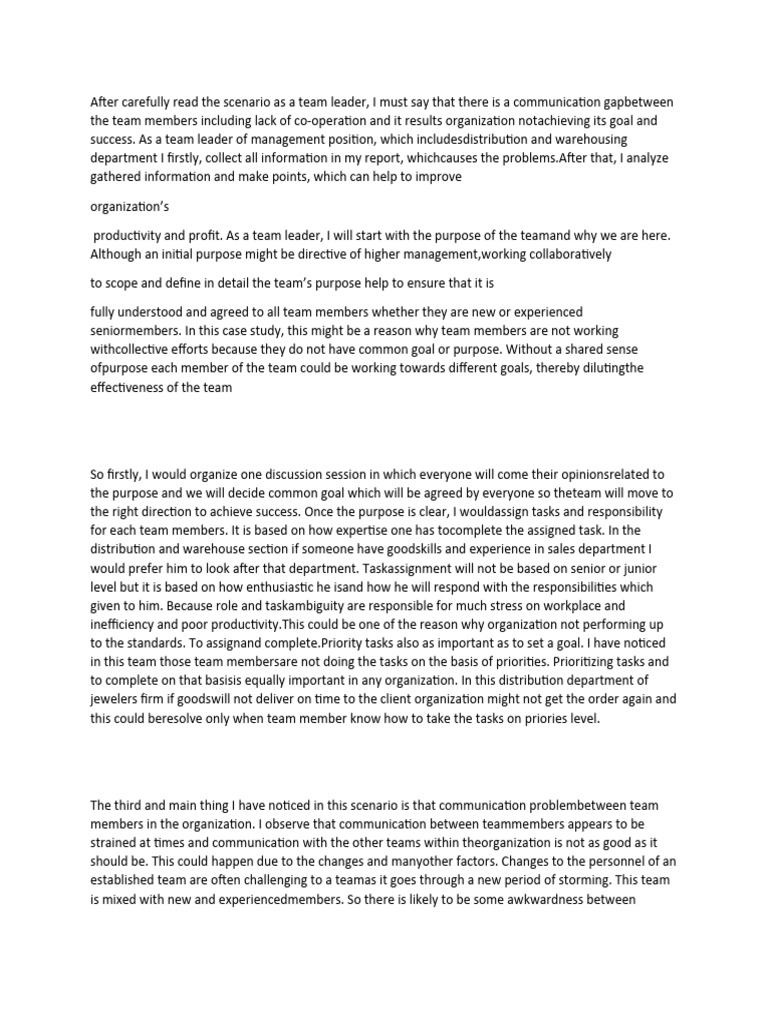 BSBWOR502 - LEAD AND MANAGE TEAM EFFECTIVENESS Project 1 | PDF | Goal ... BSBWOR502 - LEAD AND MANAGE TEAM EFFECTIVENESS Project 1 | PDF | Goal ...