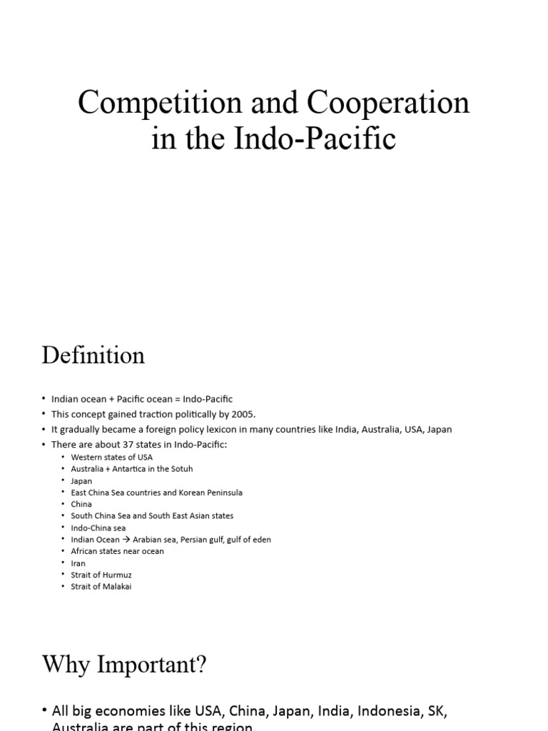 7 Indo Pacific Conflicts | PDF | Foreign Policy | International Relations