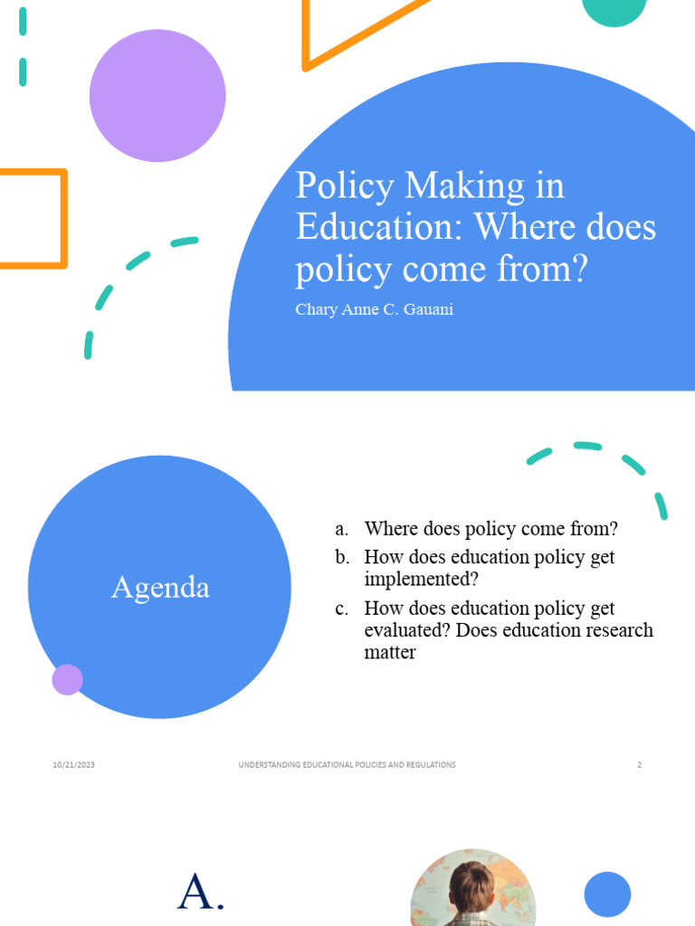 Policy Making in Education | PDF | Teachers