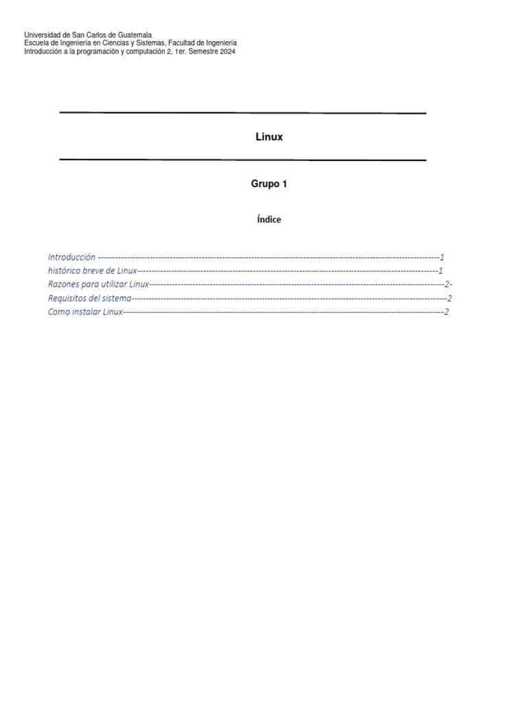 Introducción a Linux: Historia y Uso | PDF | Distribución de Linux | Arranque