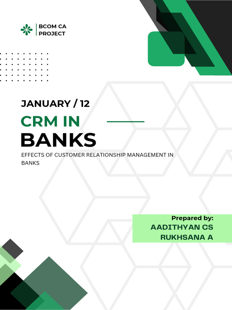 Green and White Geometric Modern Business Proposal A4 Document | PDF ...