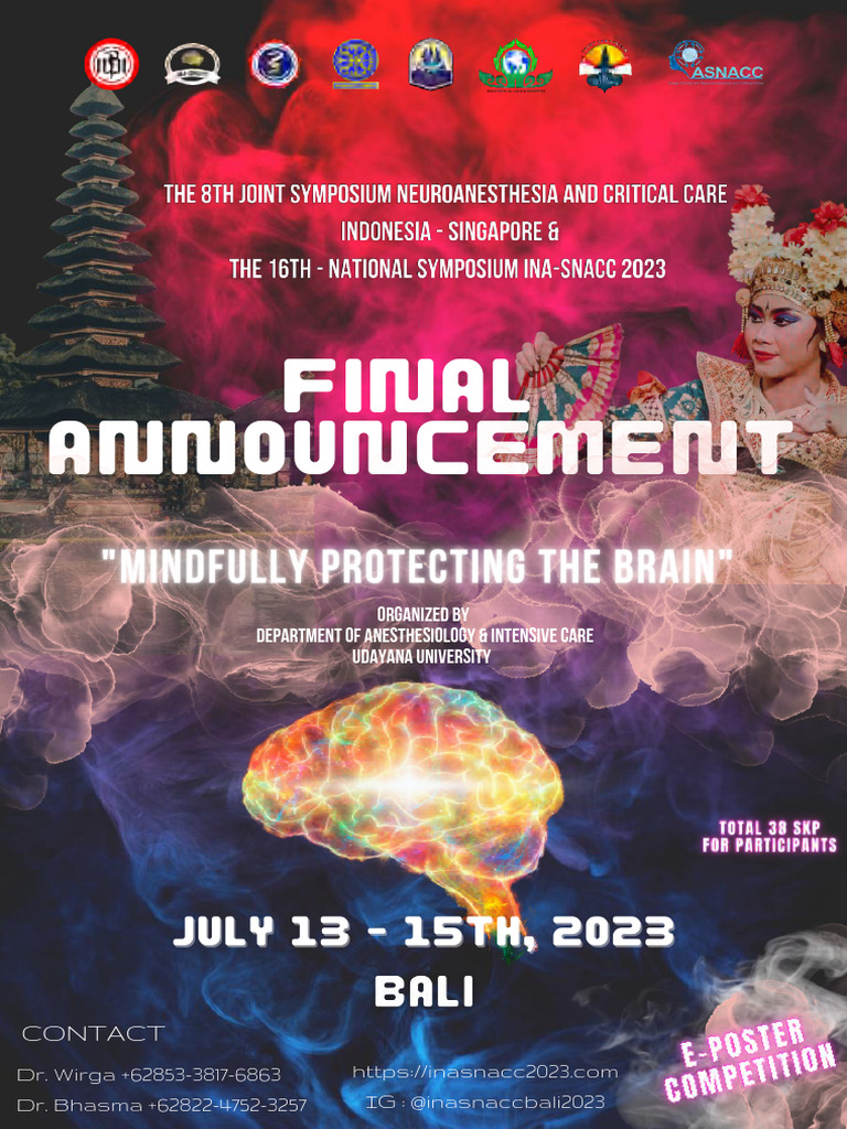 Final Announcement INASNACC | PDF | Indonesian Rupiah | Clinical Medicine