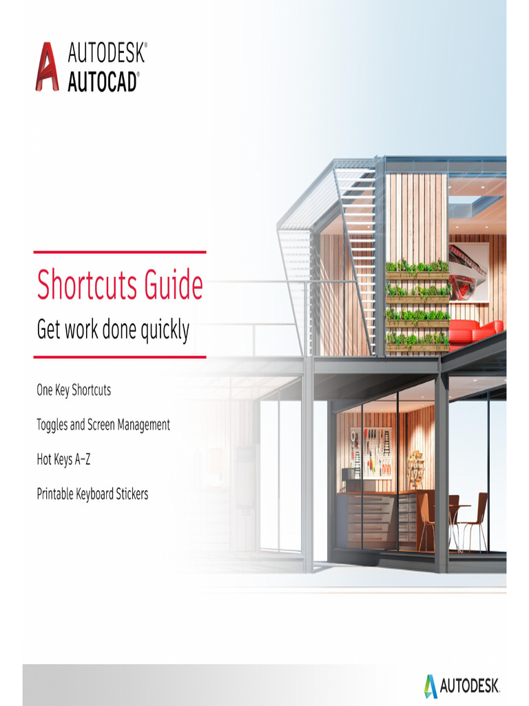 AutoCAD 2020 Shortcuts | PDF