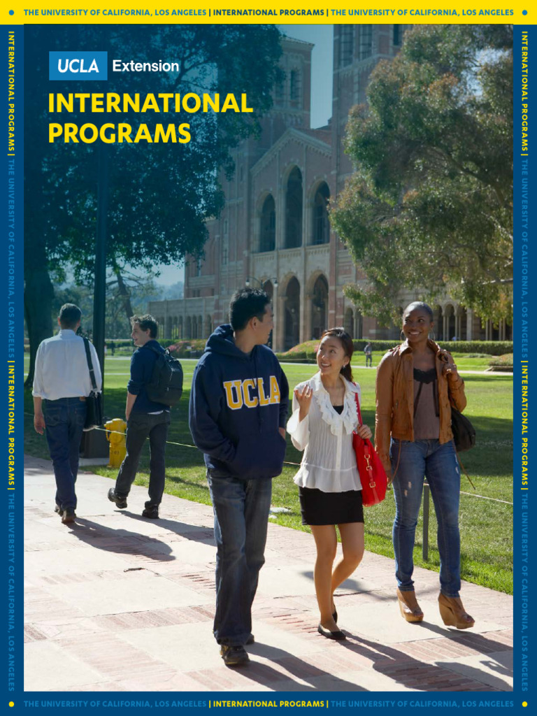 UCLA Extension International Programs Brochure - 2023 | PDF ...