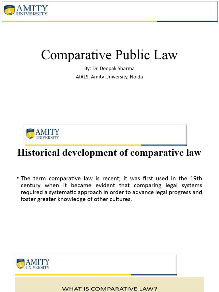 Comparative Public Law | Download Free PDF | Comparative Law | Political Science