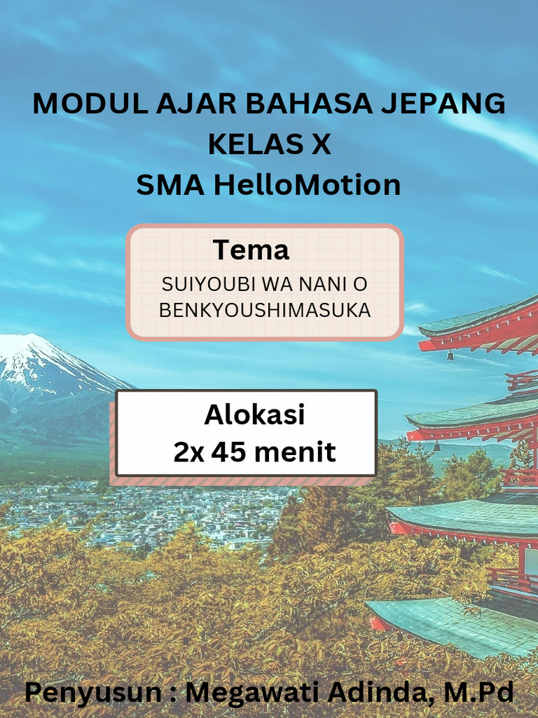 Pembelajaran "Nani" dalam Bahasa Jepang | PDF | Kajian Bahasa Asing