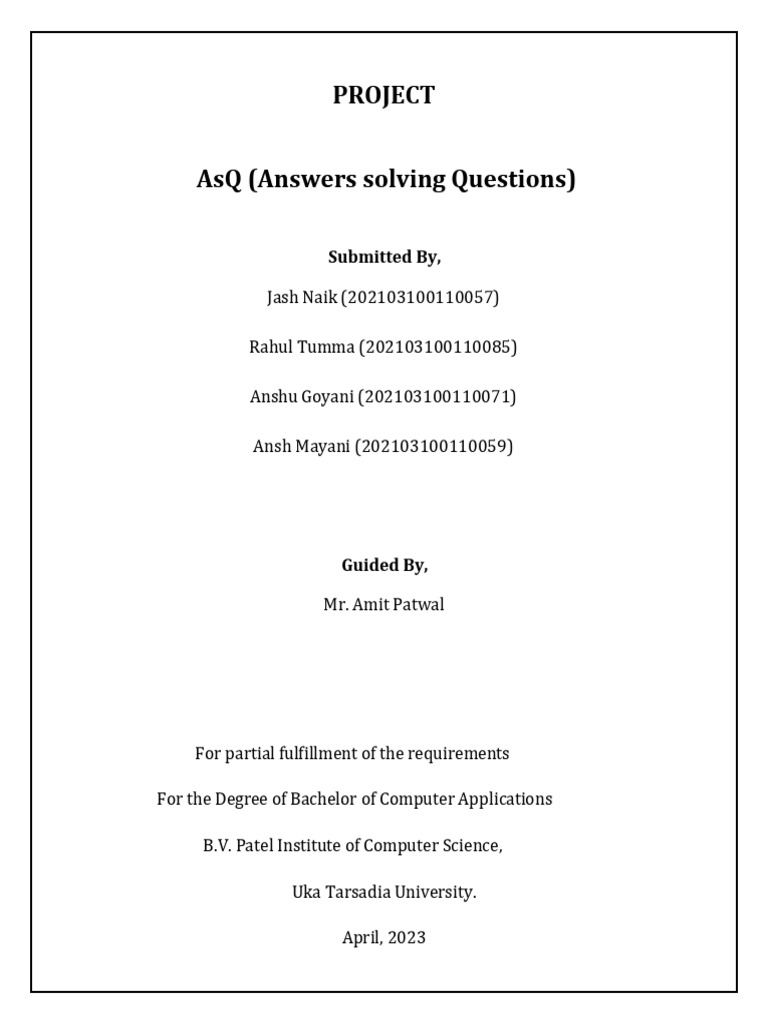 Project | PDF | Databases | World Wide Web