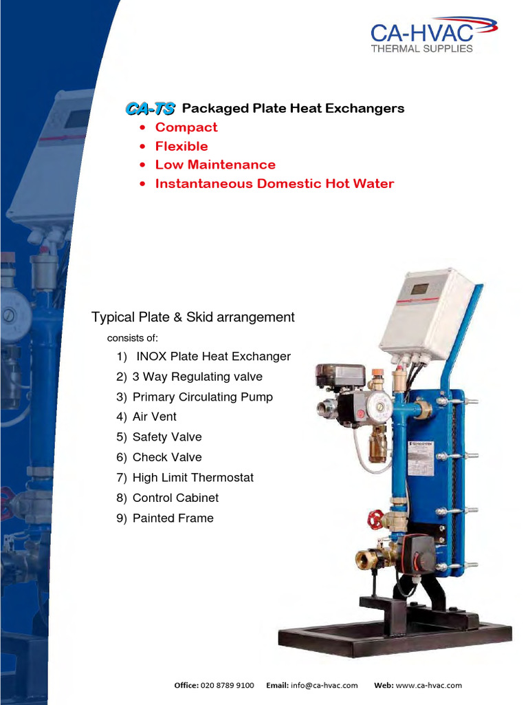 Instantaneous - DHW - Production Heat Exchanger | PDF | Heat Exchanger ... Instantaneous - DHW - Production Heat Exchanger | PDF | Heat Exchanger ...