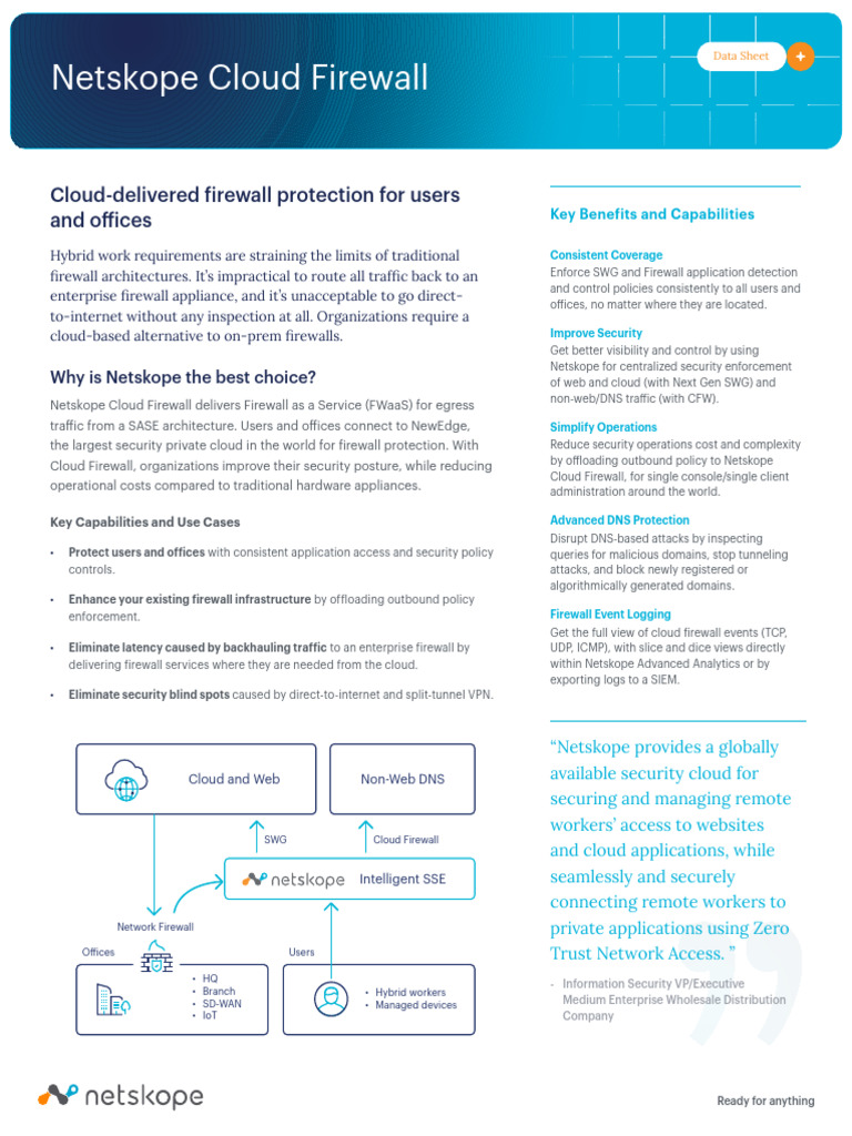 Netskope Cloud-Firewall | Download Free PDF | Cloud Computing | Firewall (Computing)