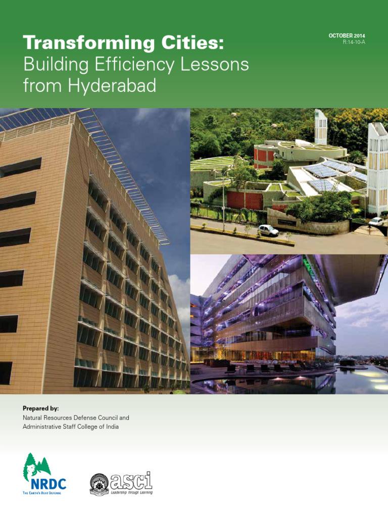 6 Transforming Cities Building Efficiency Lessons | PDF | Efficient Energy Use | Energy Conservation
