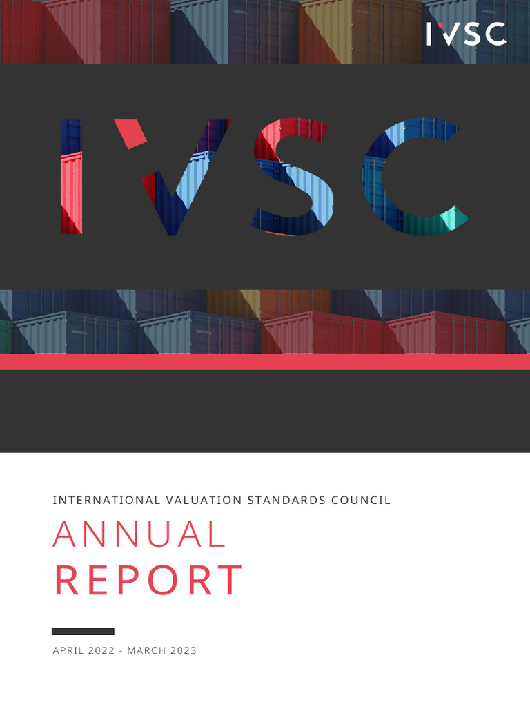 Internationa Valuation Standards Council IVSC Annual Report 2023 | PDF ...