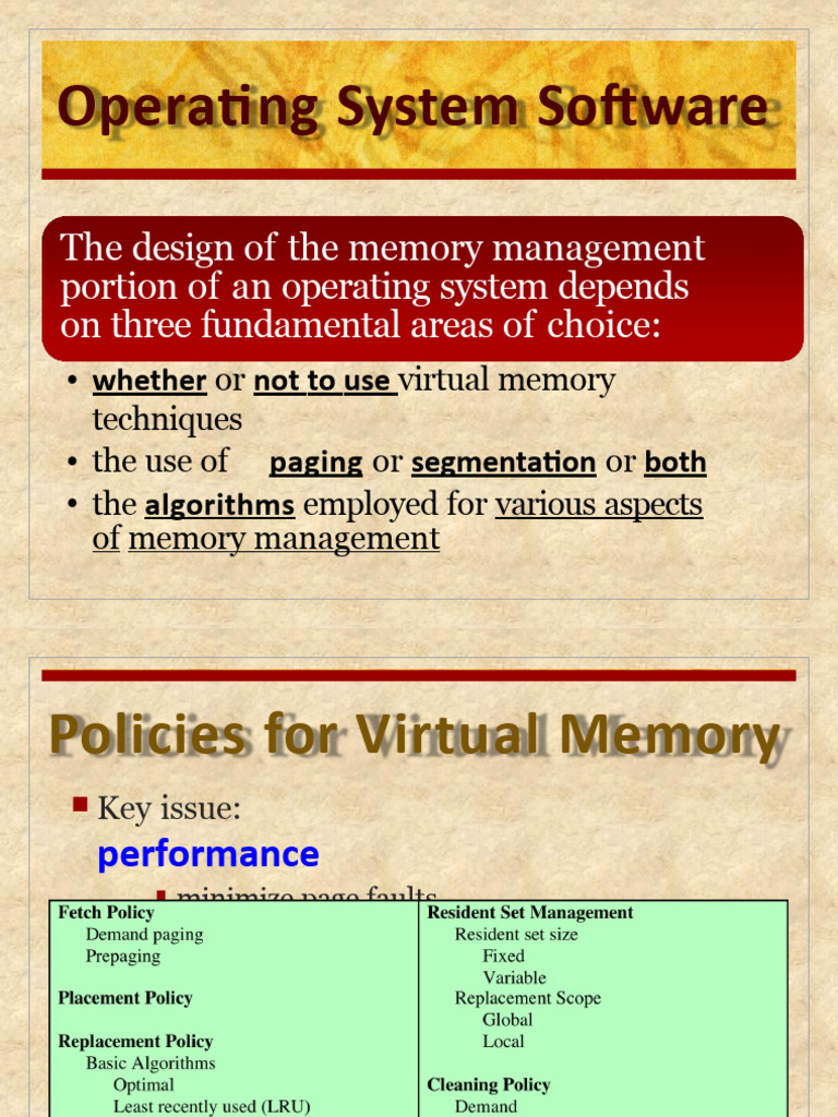Chapter 7 Virtual Memory p2 | PDF | Computer Hardware | System Software