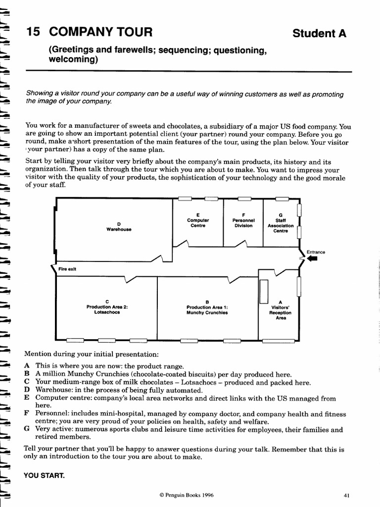 15 Company Tour A | PDF