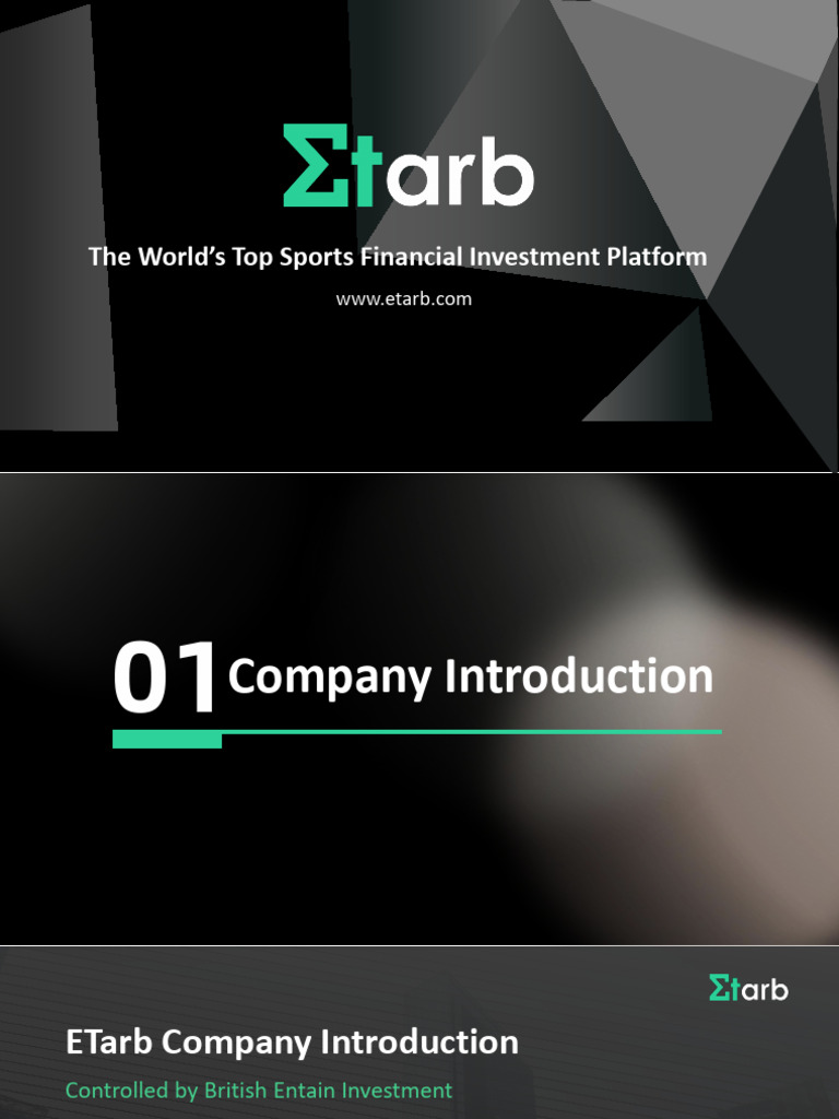 ETarb PPT English | PDF | Arbitrage | Investing