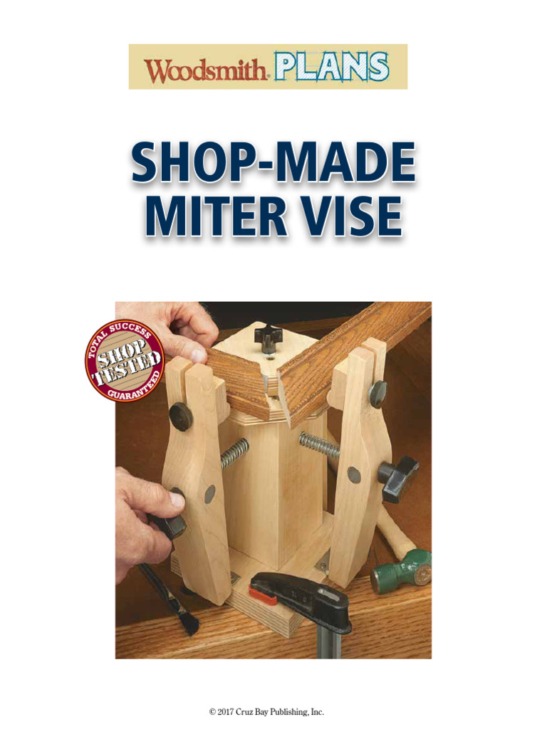 Shop Made Miter Vise | PDF | Woodworking | Manufactured Goods