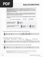Trinity Grade 1 Theory Workbook (1) (1) | PDF | Scale (Music) | Chord ...