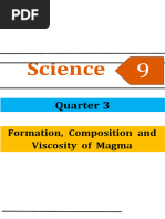 Magma Viscosity Comparison Worksheet | PDF | Magma | Volcano