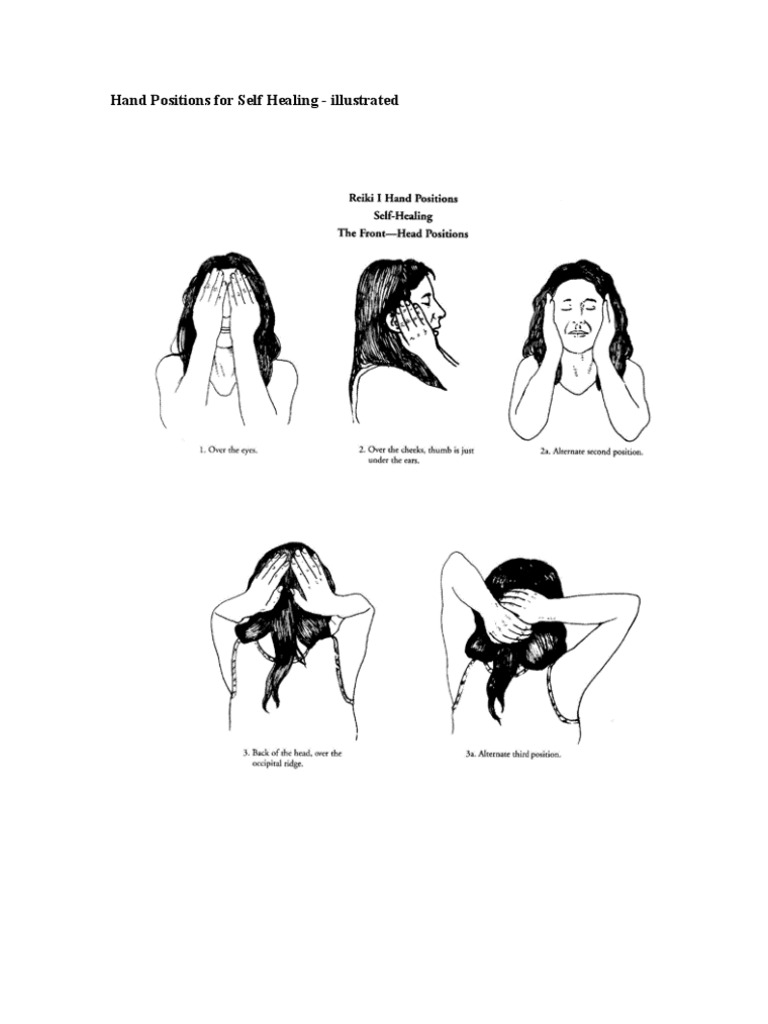 Hand Positions For Self Healing | PDF