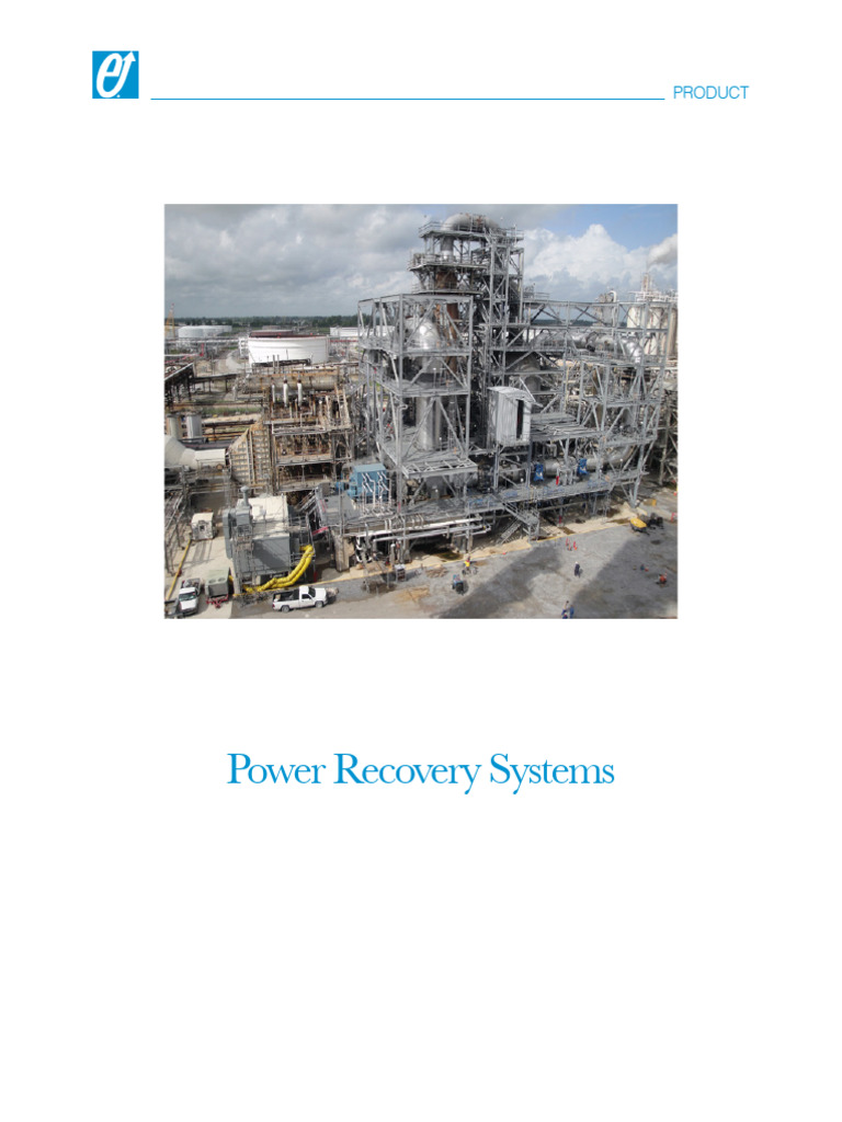 Power Recovery Systems | PDF | Energy Technology | Mechanical Engineering