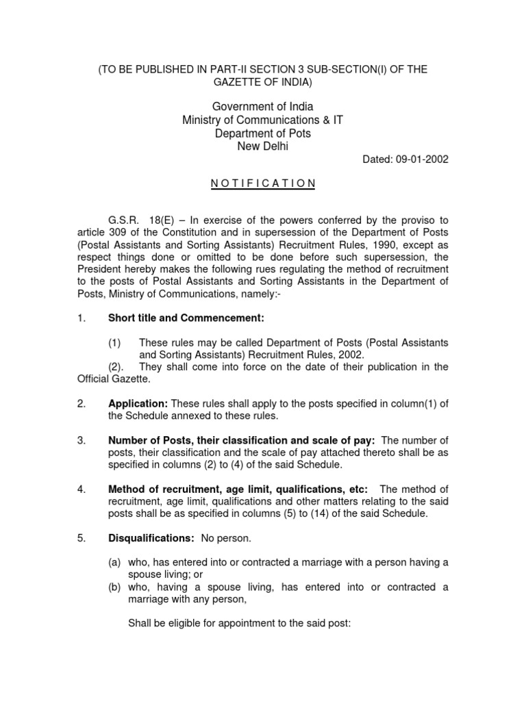 Postal_Assistant_and_Sorting_Assistant | PDF | Government