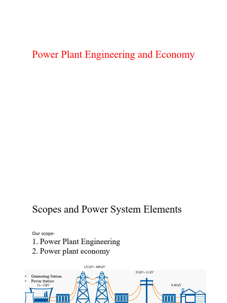 Power Plant Engineering and Economy | PDF | Power Station | Fossil Fuel Power Station