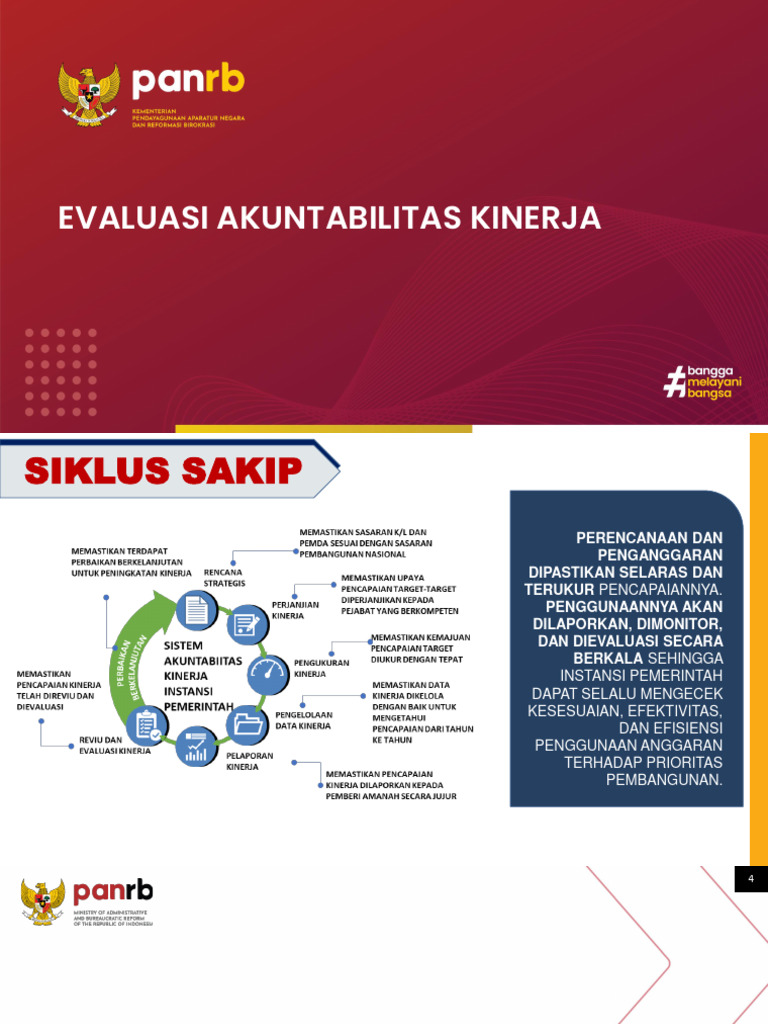 Asistensi Evaluasi Internal AKIP | PDF