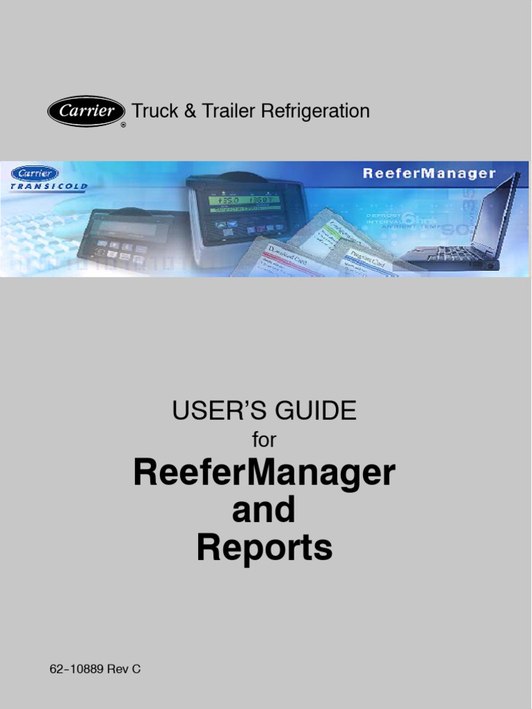 Manual Reefer Manager | PDF | Microsoft Windows | Personal Computers