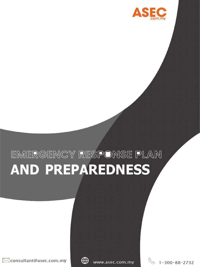 Course Outline - Emergency Response Plan and Preparedness | PDF ...