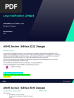 Synopsis of Changes in NBIC Part 3 E2023 | PDF | Welding | Construction