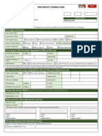 CLR NBC 012 NBC Term Deposit Application Form | PDF | Banks | Interest