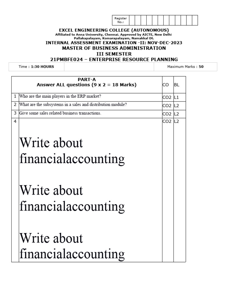 Erp 2 | PDF | Enterprise Resource Planning | Information Technology