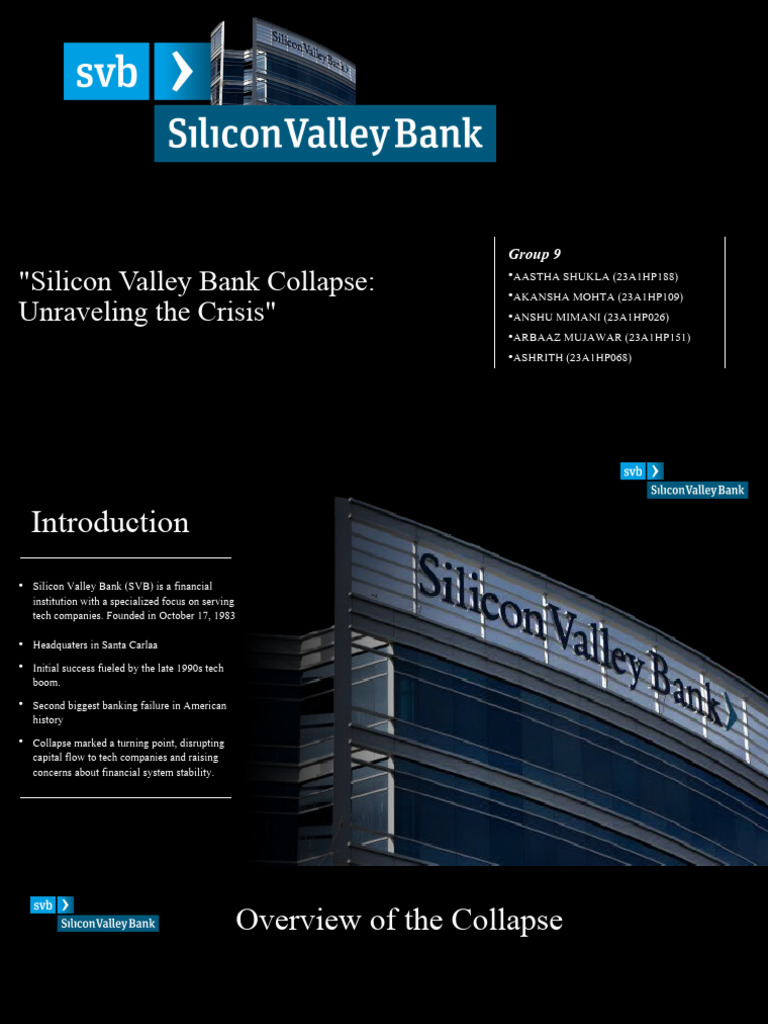 Silicon Valley Bank Collapse Analysis | PDF | Risk | Banks