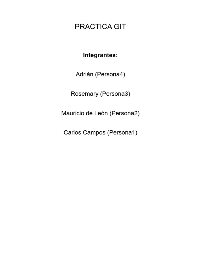 Practica Git | PDF | Tecnologías de la información | Software libre
