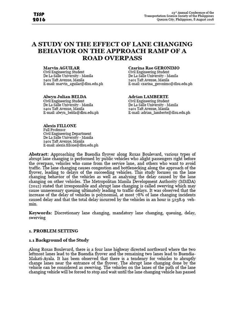 Aguilar Et Al | Download Free PDF | Traffic | Traffic Congestion