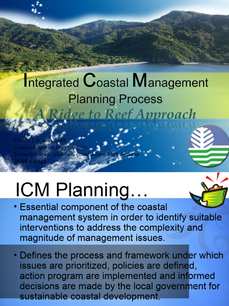 ICM Planning | PDF | Coast | Governance