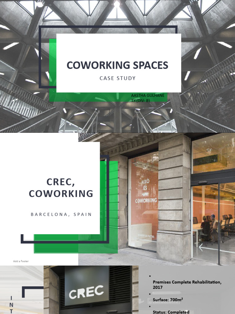Coworking Spaces | PDF | Building Engineering | Architectural Design