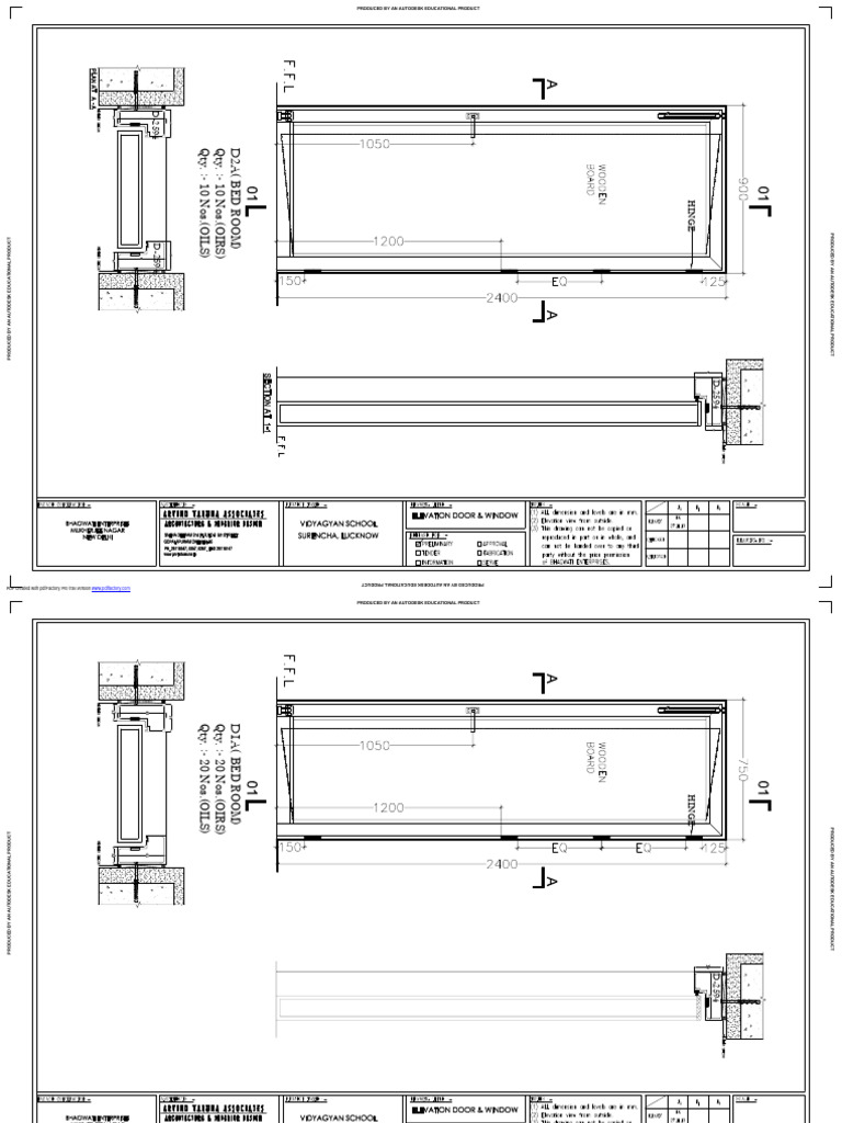 Shop Drawing | PDF | Architectural Elements