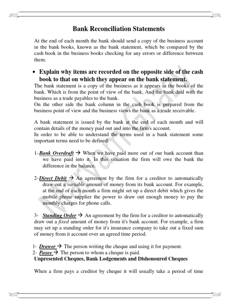 Bank Recon | Download Free PDF | Cheque | Debits And Credits