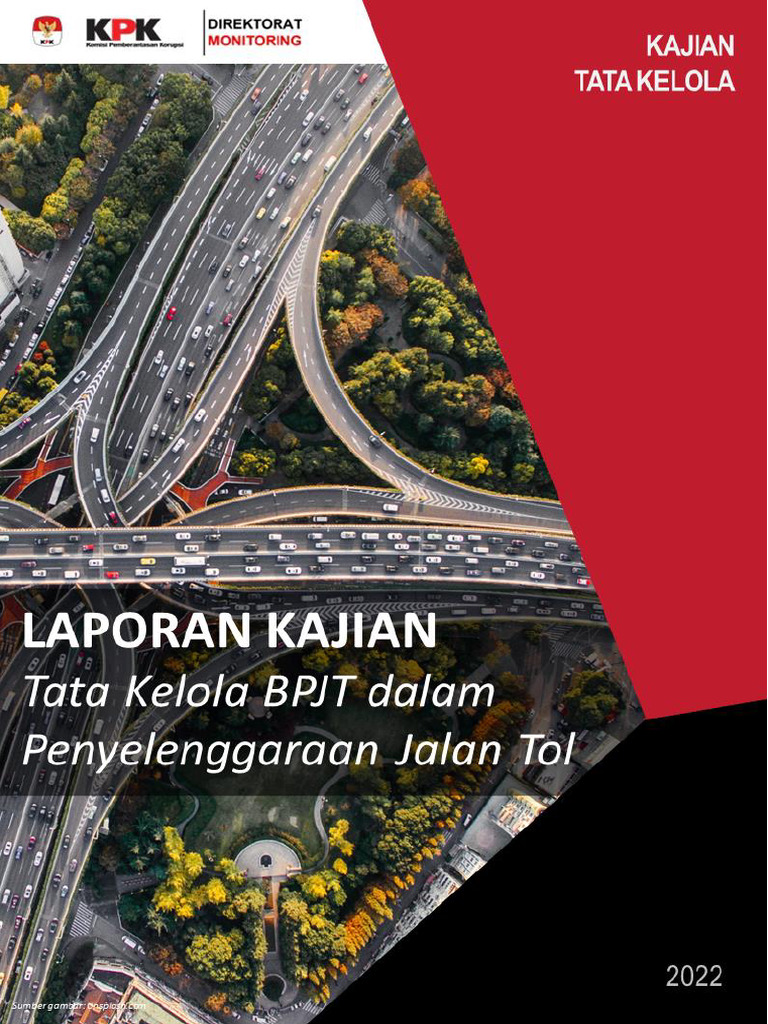 Tata Kelola BPJT Dalam Penyelenggaraan Jalan Tol | PDF