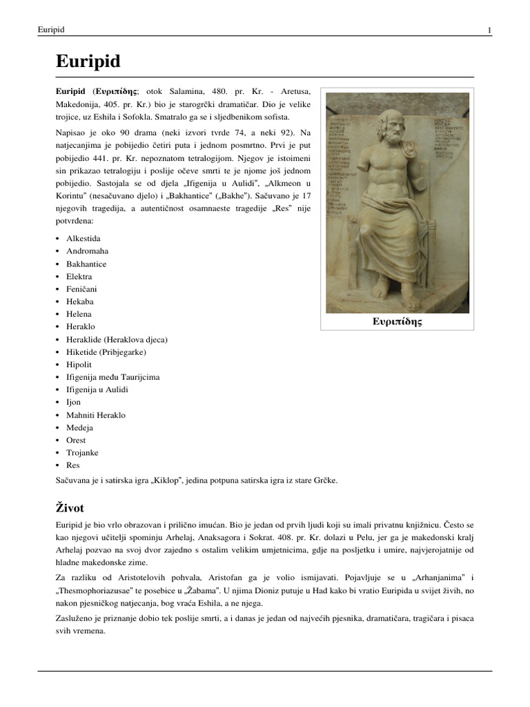 Euripid | PDF