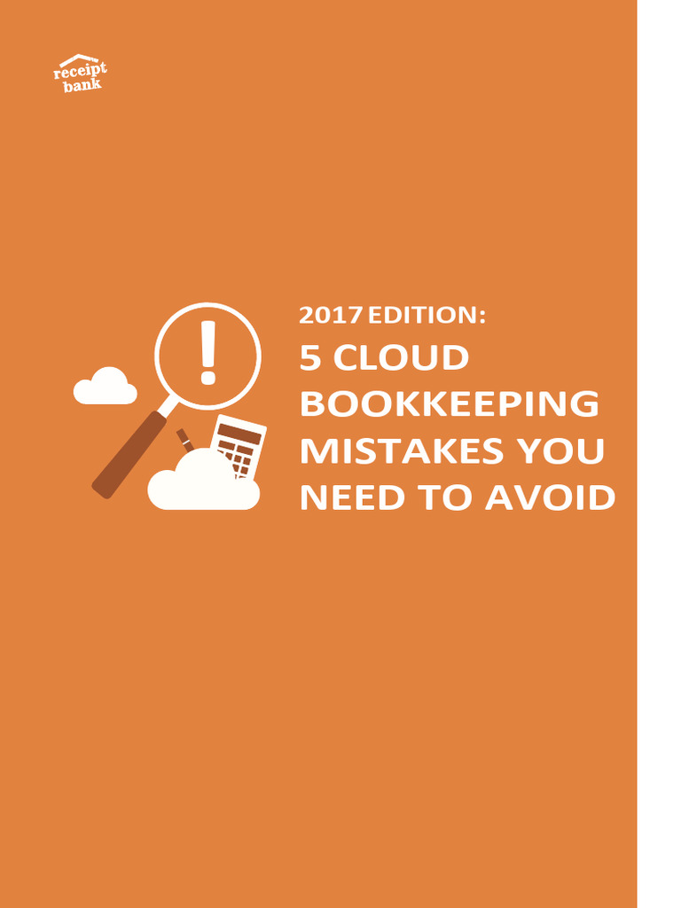 5 Cloud Bookkeeping Mistakes You Need To Avoid | PDF | Cloud Computing | Pricing