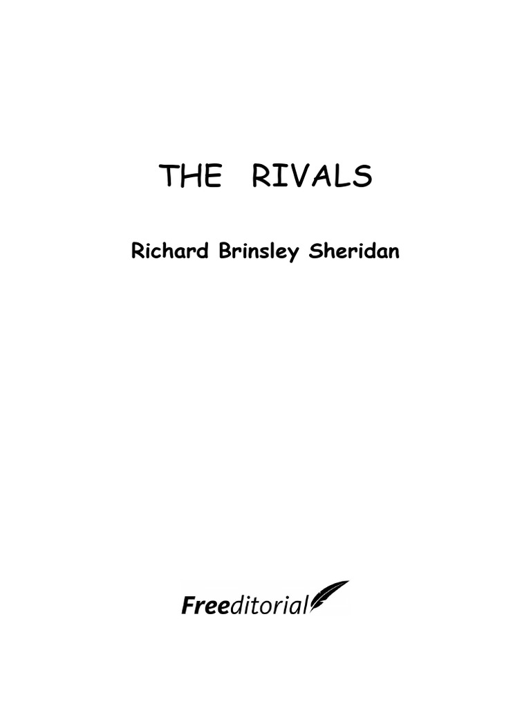 The Rivals | PDF