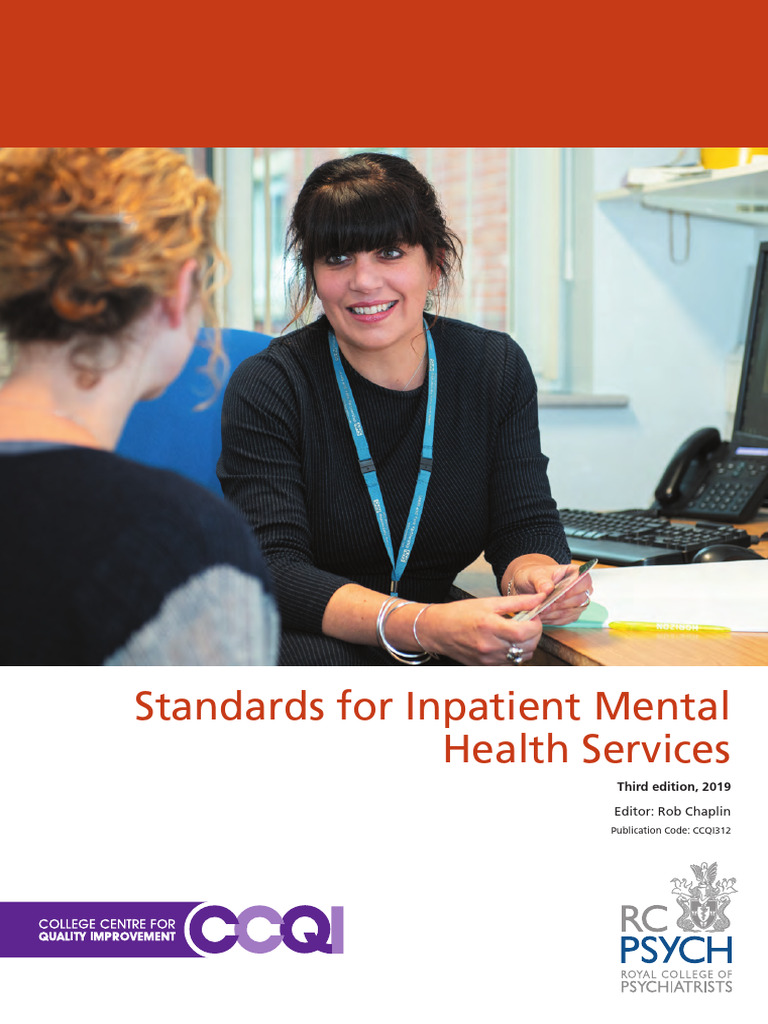Rcpsych Standards in 2019 LR | PDF | Patient | Health Care