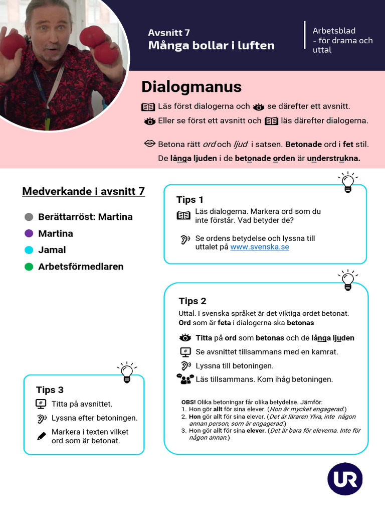 220676-2 Dialogmanus HH Avsnitt 7 | PDF