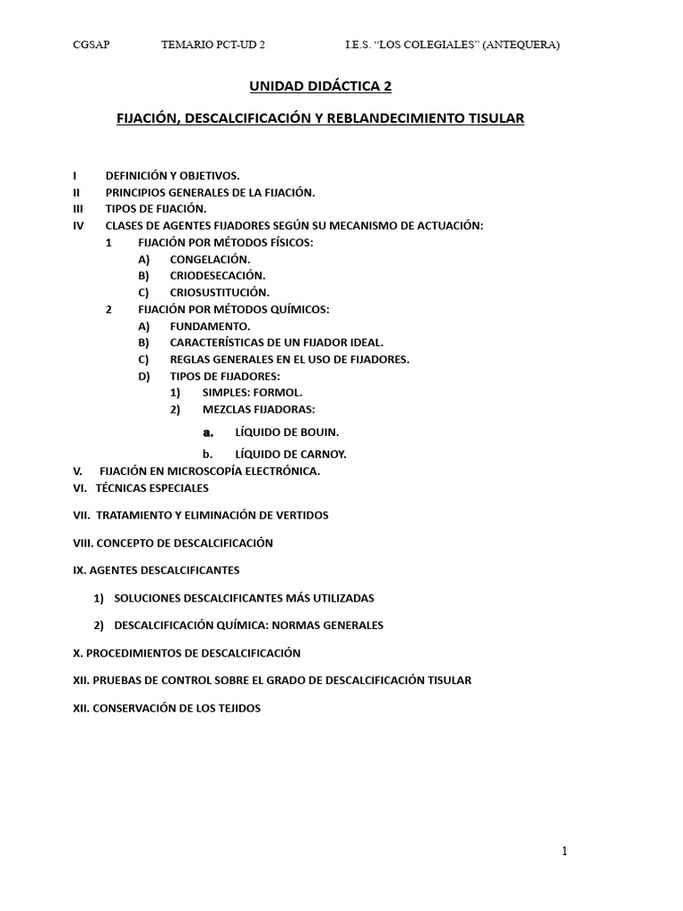 Tema 2 PCT | PDF | Agua | Descomposición