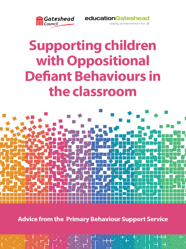 3535h JH Supporting Children With Oppositionally Defiant Behaviours ...