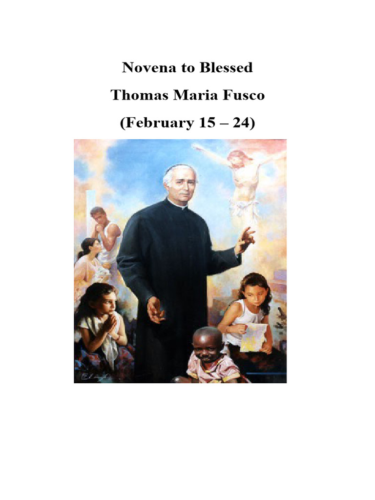 Novena To Blessed Thomas Maria Fusco | PDF | Eucharist | God The Father